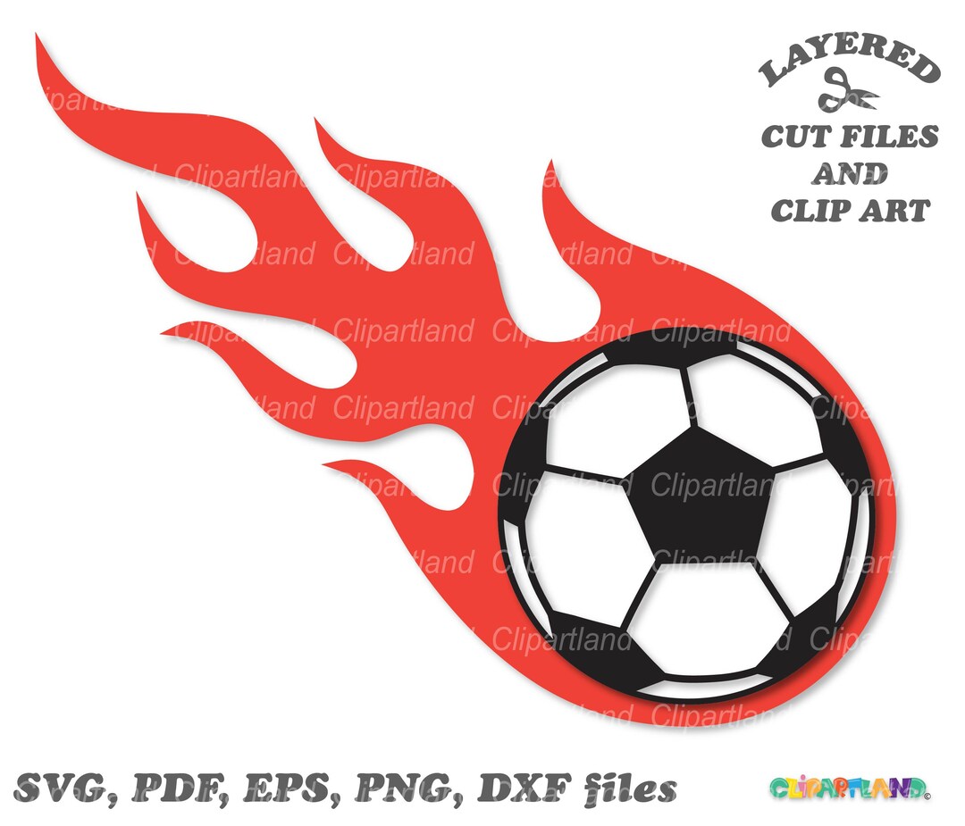 INSTANT Download. Burning Soccer Ball Svg. Sbb_1. Personal and ...