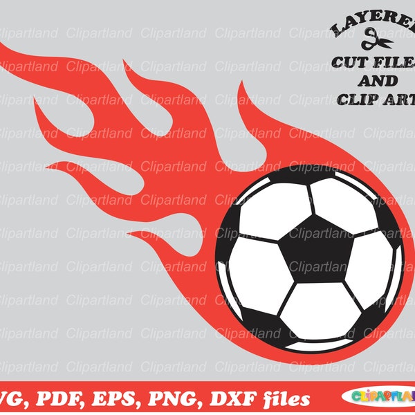 Flaming Soccer Ball - Etsy