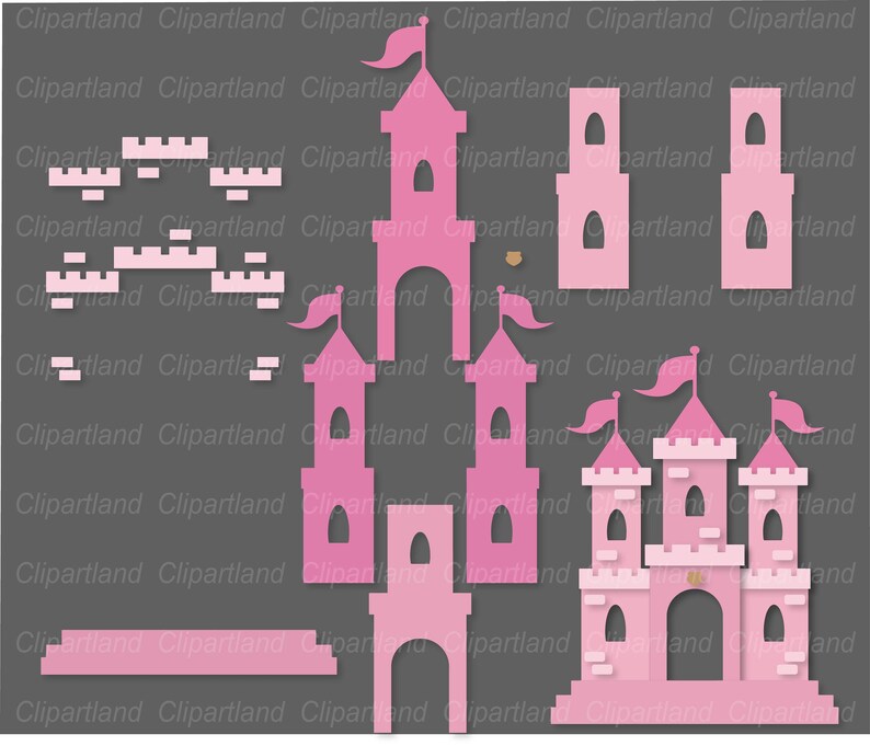 INSTANT Download. Castle Svg Cut File. Personal and Commercial Use. C ...