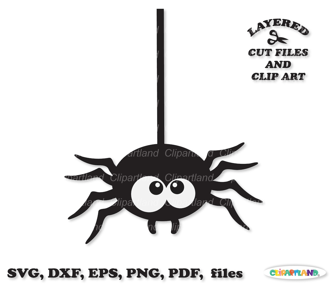 INSTANT Download. Cute Halloween Spider Svg Cut File and Clip Art ...