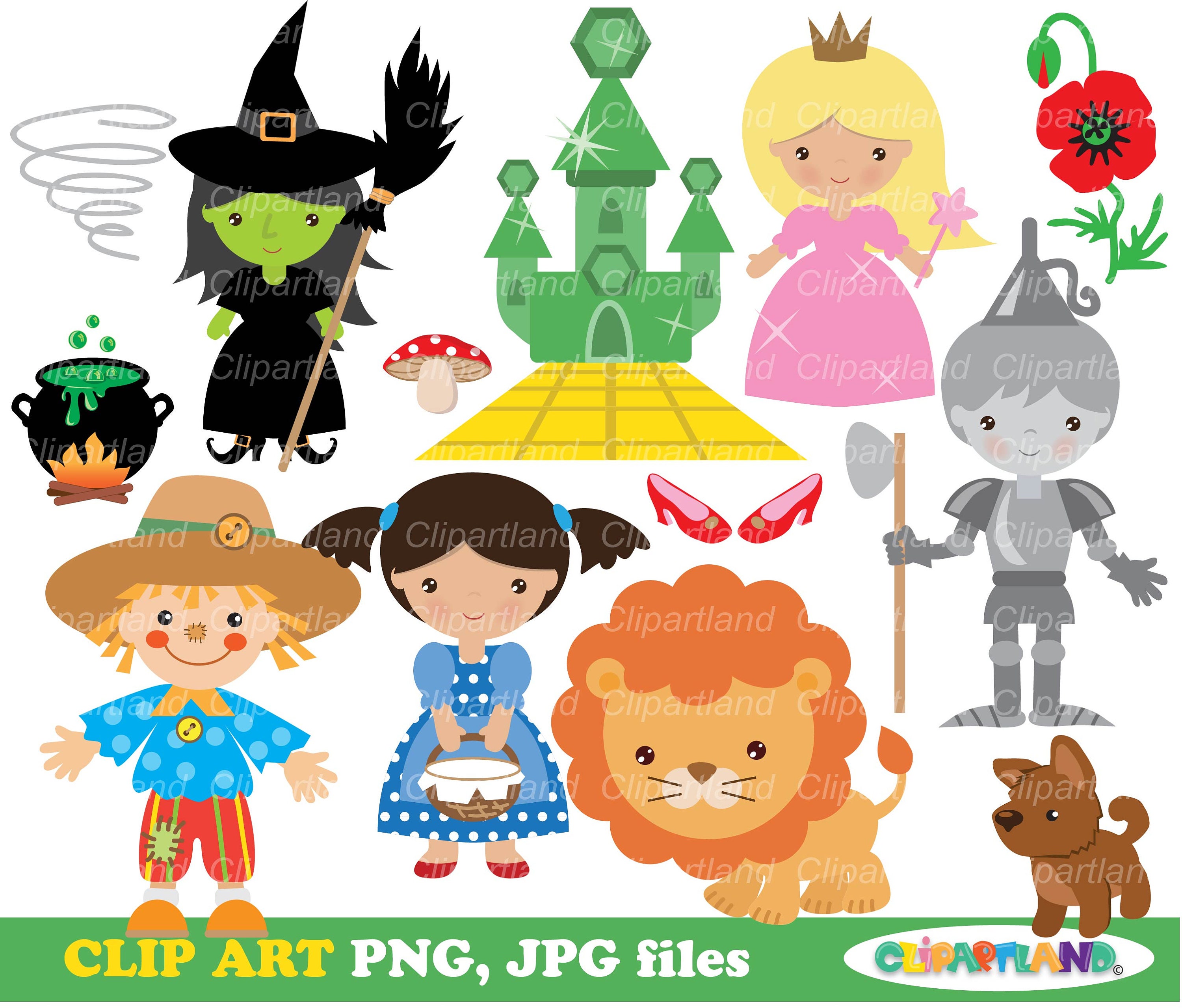 Wizard Of Oz And Clipart