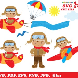 INSTANT Download. Aviator Boy Svg Cut Files. Ca_2. Personal and ...