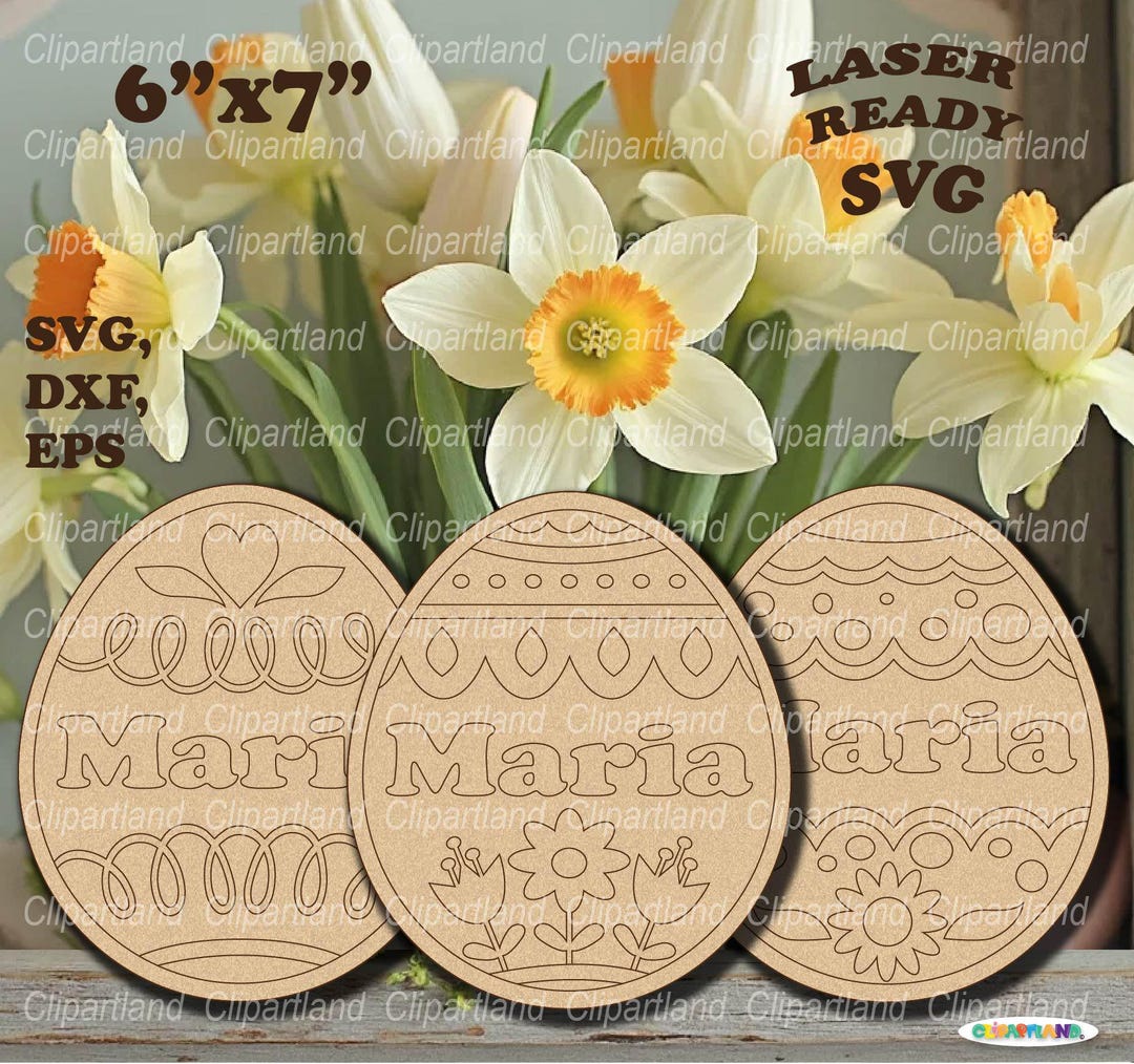 INSTANT Download. SVG Paint Kit. Monogram Name Kit Svg. Easter DIY ...