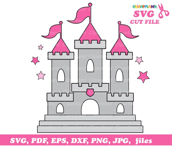 INSTANT Download. Medieval Castle Svg Cut File. Cca_4. | Etsy