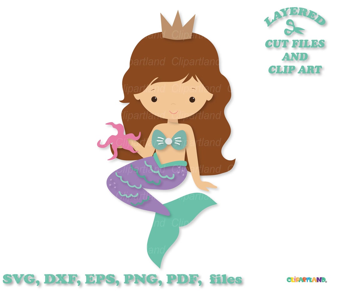 INSTANT Download. Mermaid Svg Cut File. Cm_7. Personal and Commercial ...