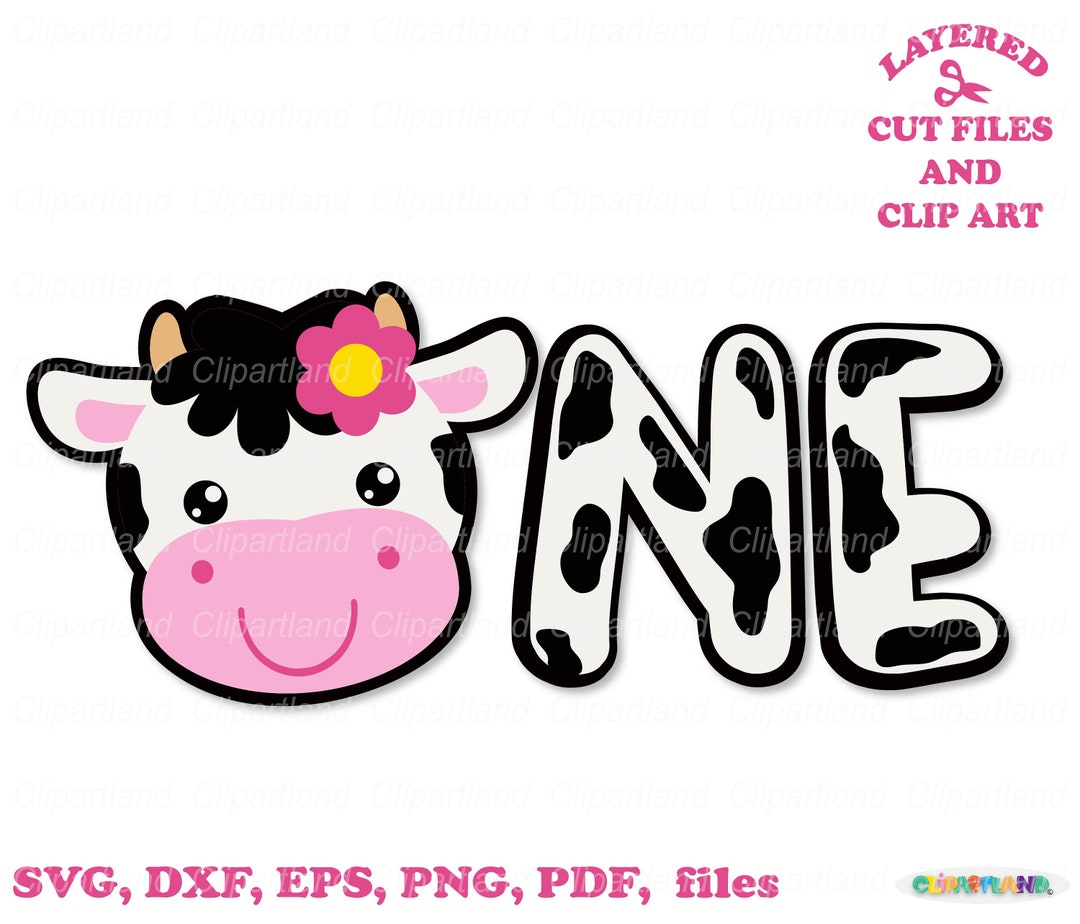 INSTANT Download. Holy Cow One Svg Cut File and Clip Art. Commercial ...