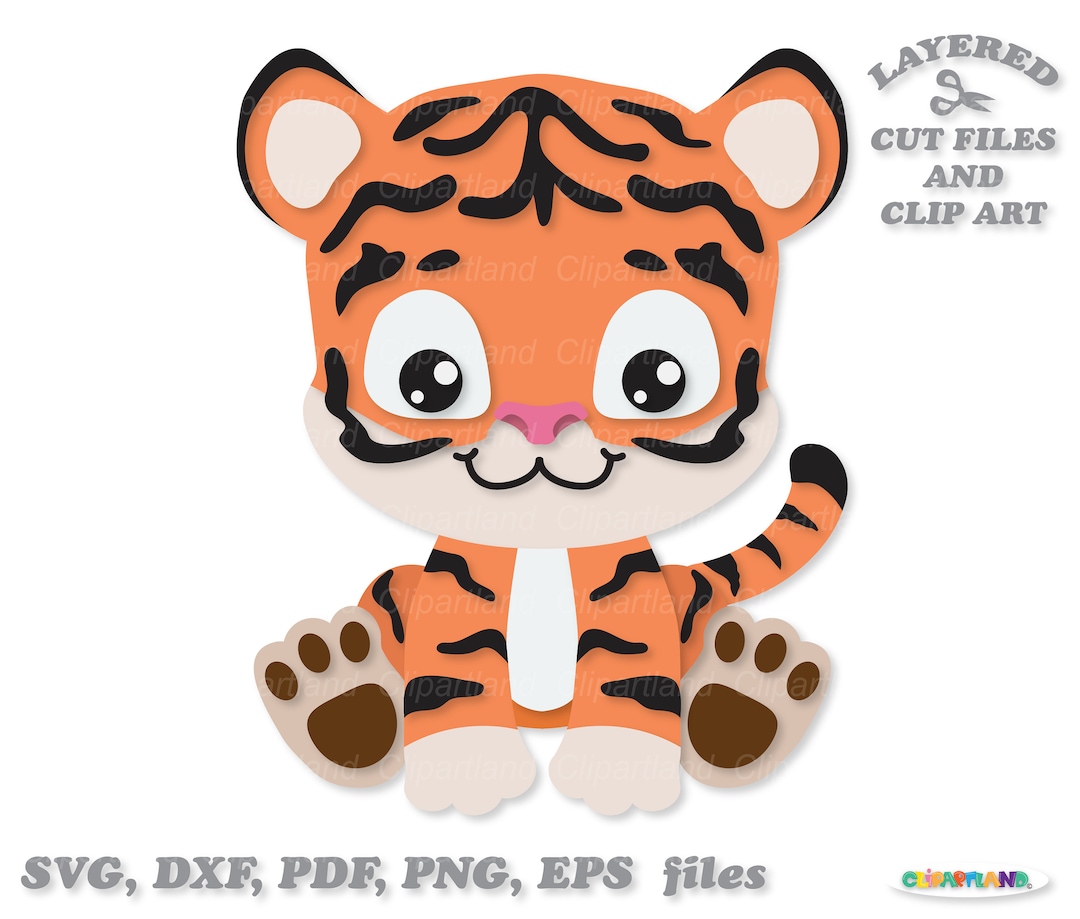 INSTANT Download. Cute Tiger Cub Svg. Tc_1. Personal and Commercial Use ...