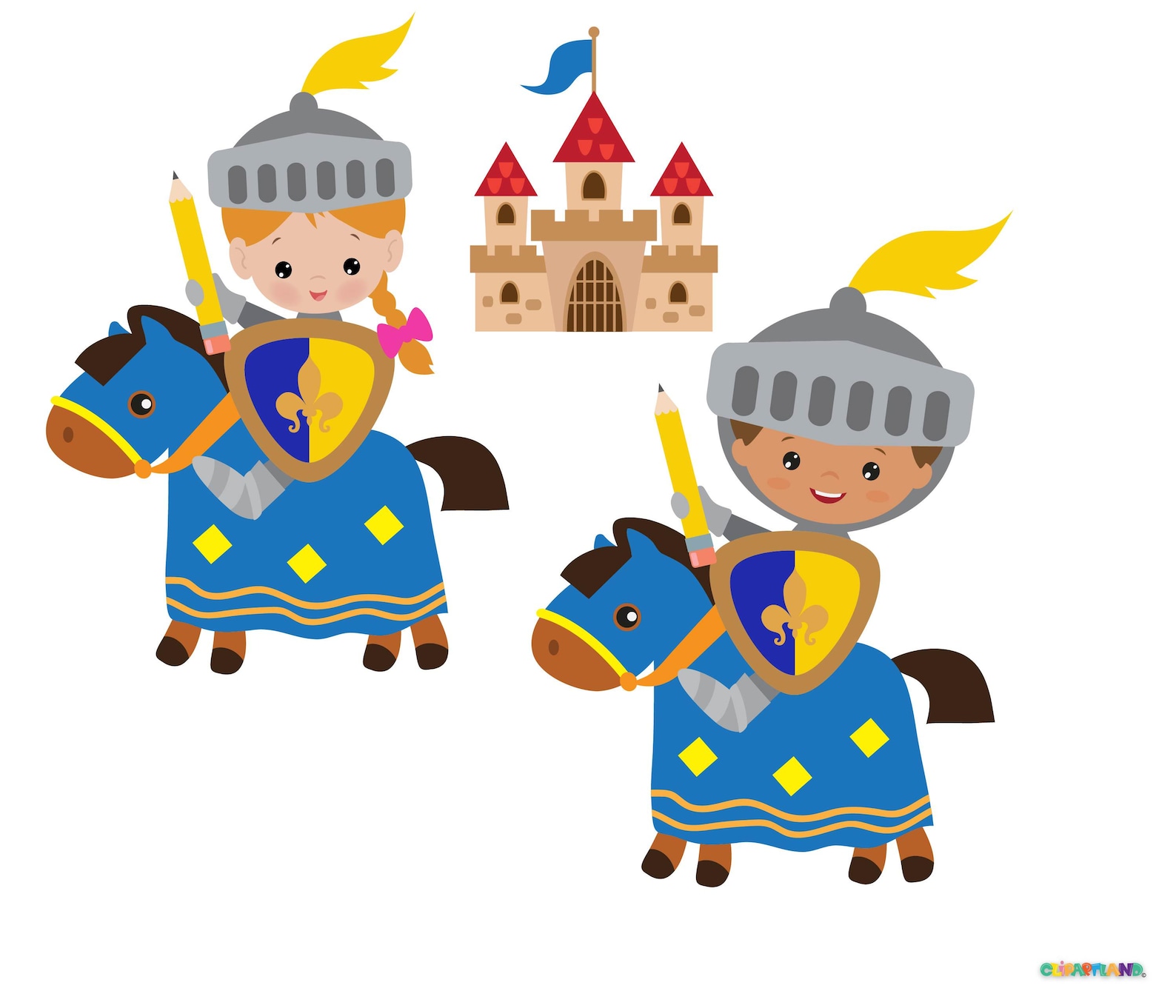INSTANT Download. Medieval Knight Clip Art. Personal and Commercial Use ...
