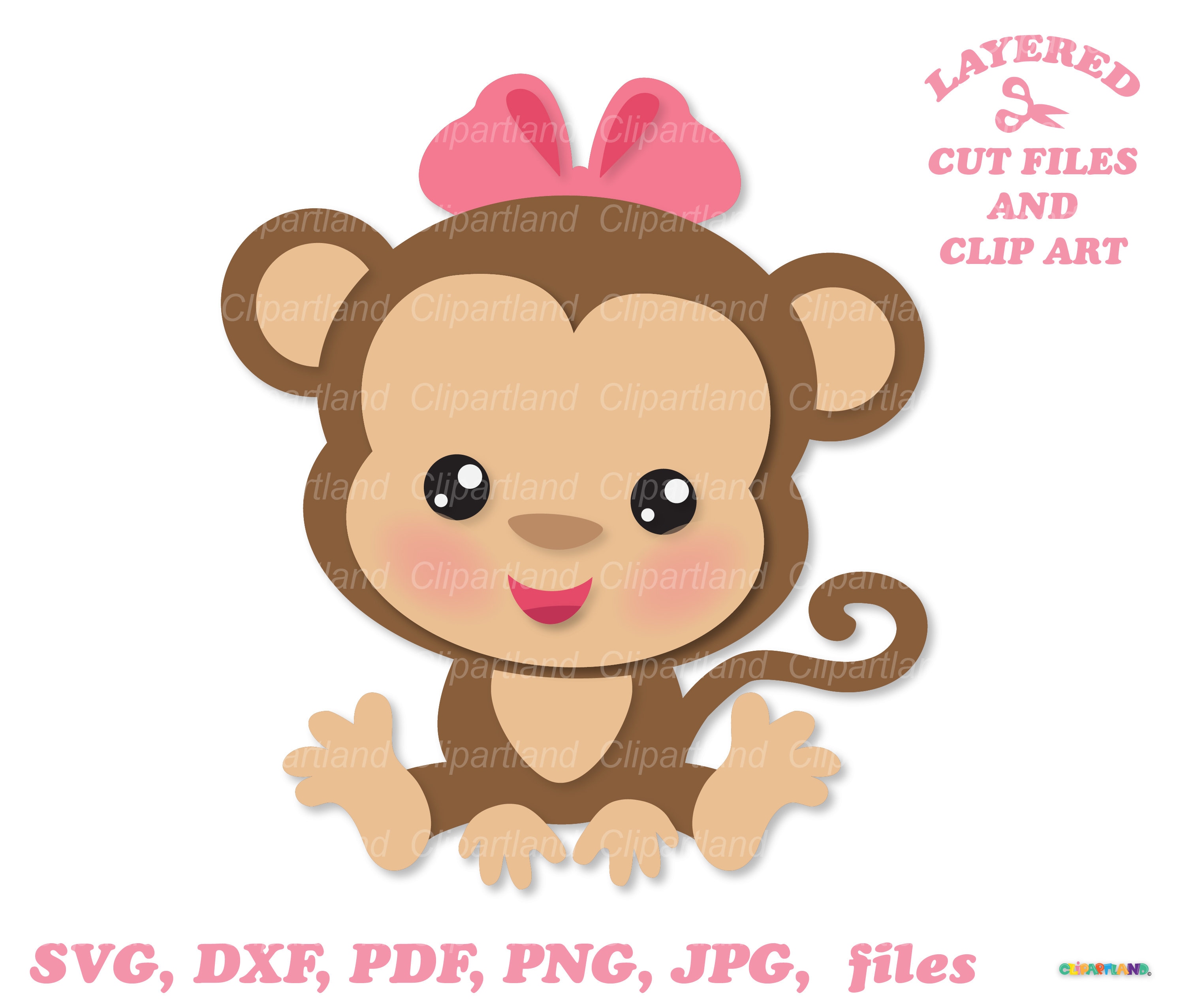 Baby Girl Monkey Drawings