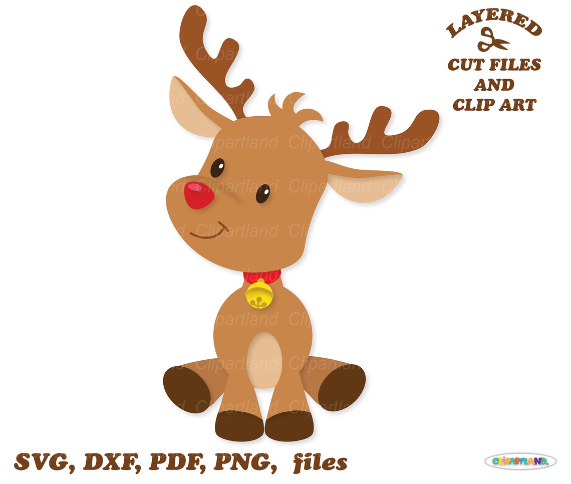 INSTANT Download. Christmas Reindeer. Svg Cut Files. Cchr_1. - Etsy