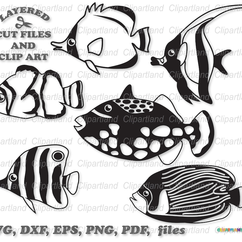 Fish Svg - Etsy