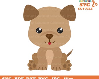 Puppy SVG. Dog Svg. Cricut Cut Files Silhouette. Dog Cut - Etsy