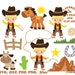 INSTANT Download. Little Cowboy Cut File and Clip Art. Personal and ...