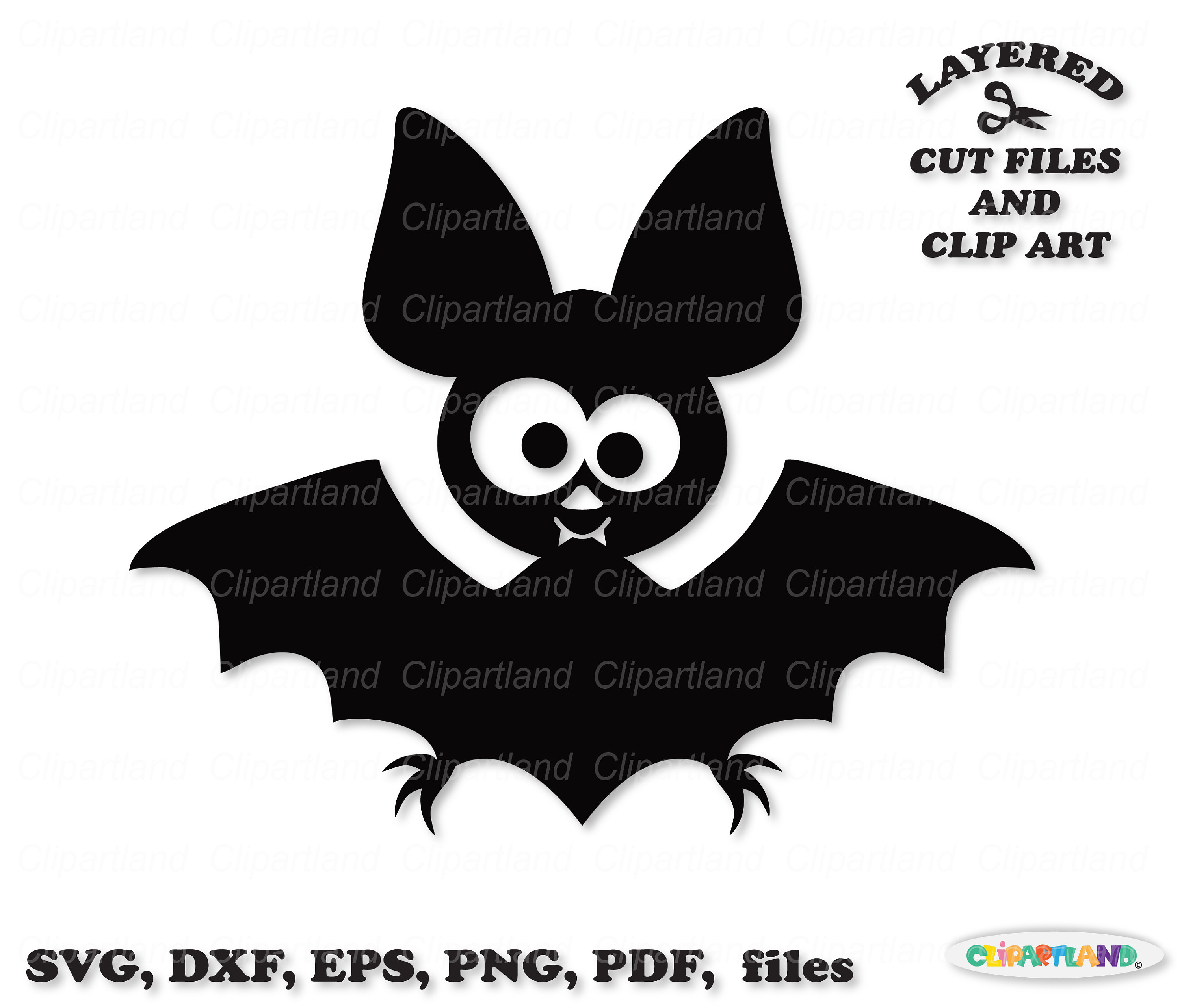 Bat Clip Art Black And White