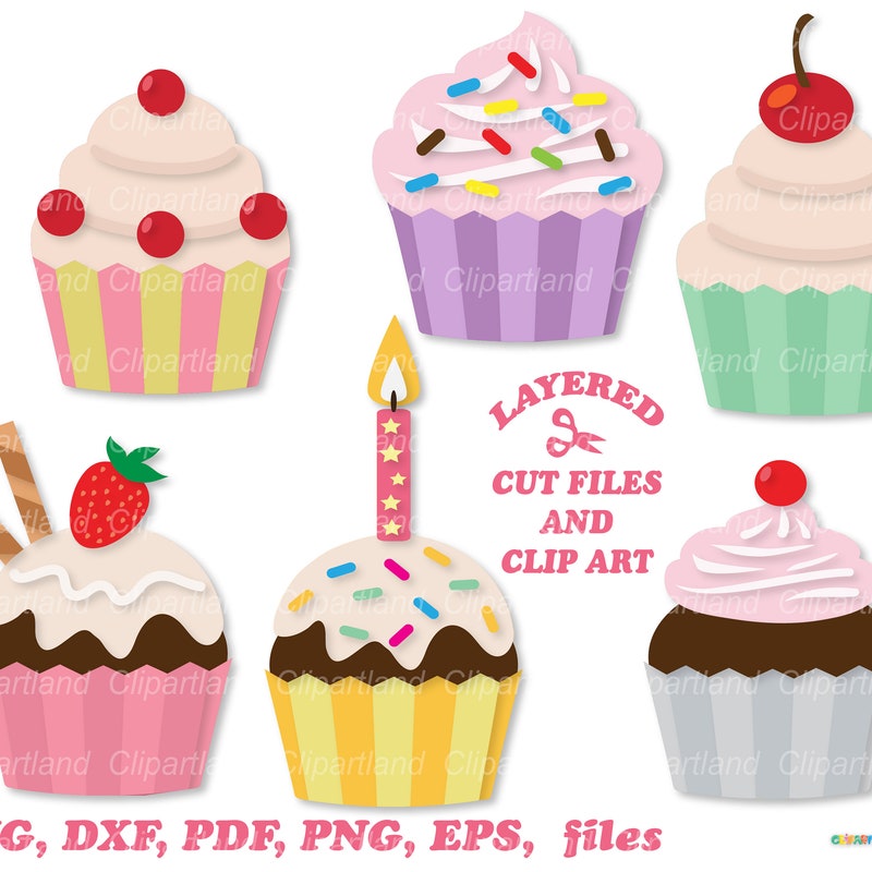 Cupcake Svg - Etsy