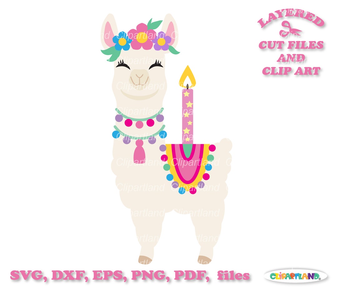 INSTANT Download. Cute Llams Svg Cut File and Clip Art. Personal and ...