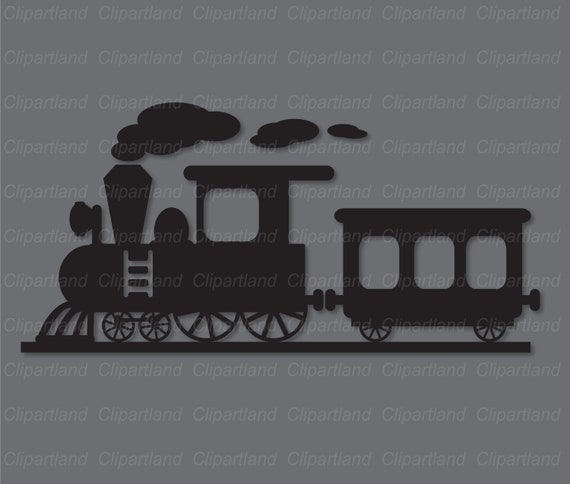 Train Silhouette Clip Art