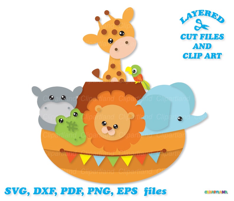 INSTANT Download. Cute Ark Svg Cut Files and Clip Art. - Etsy Australia
