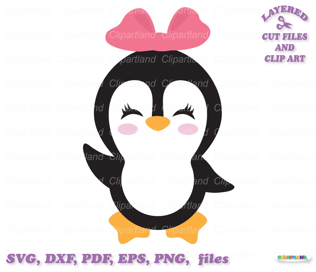 INSTANT Download. Personal and Commercial Use is Included! Penguin Girl ...
