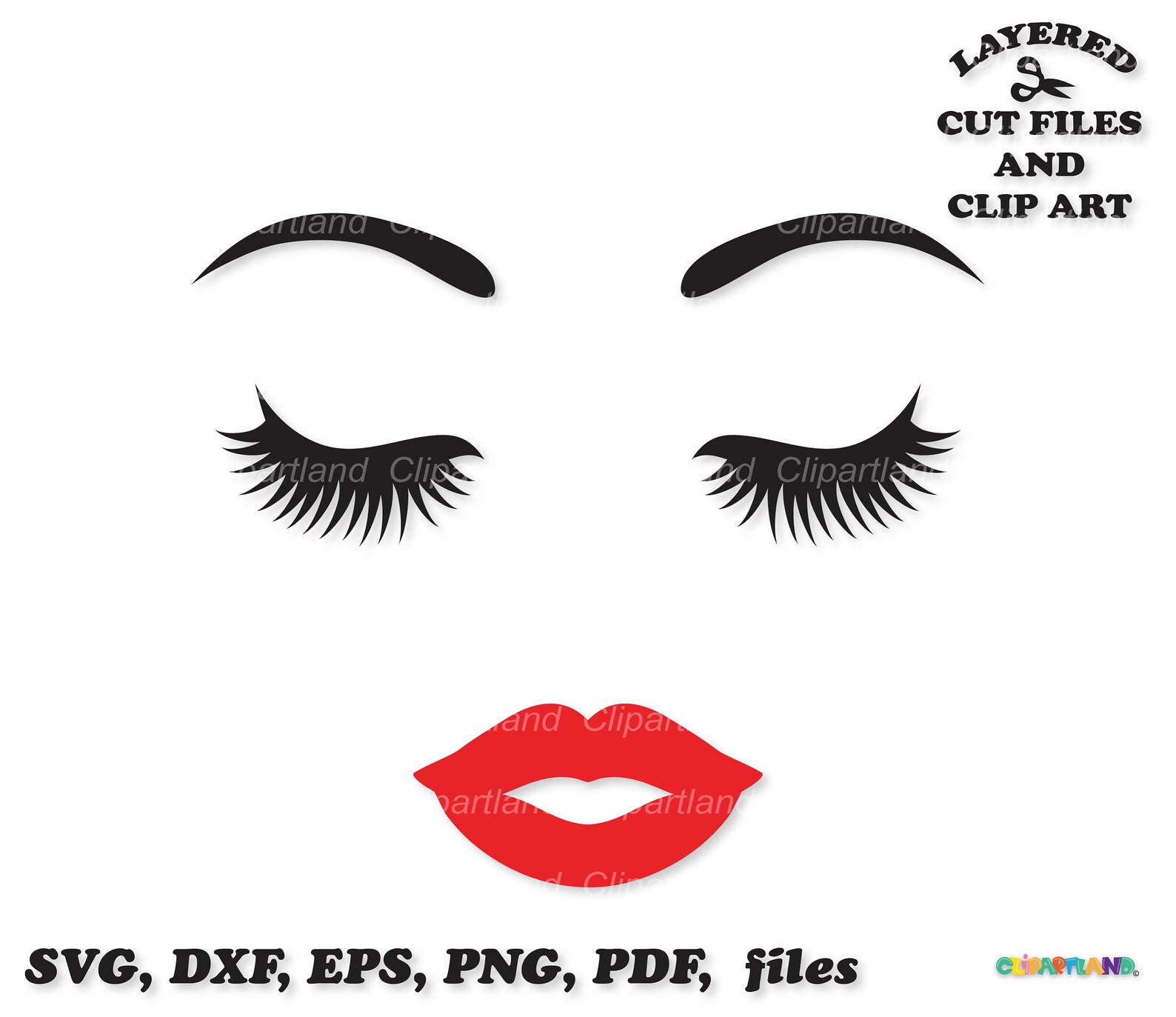 Woman Face SVG Cut File, Clip Art (digital Download) - Etsy