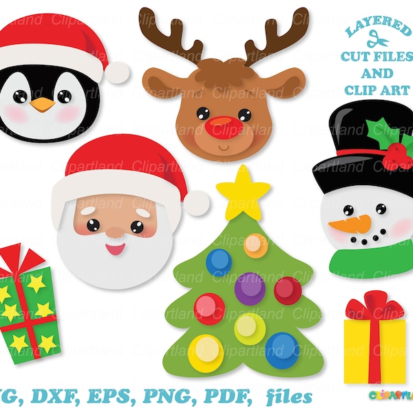 Christmas Face - Etsy