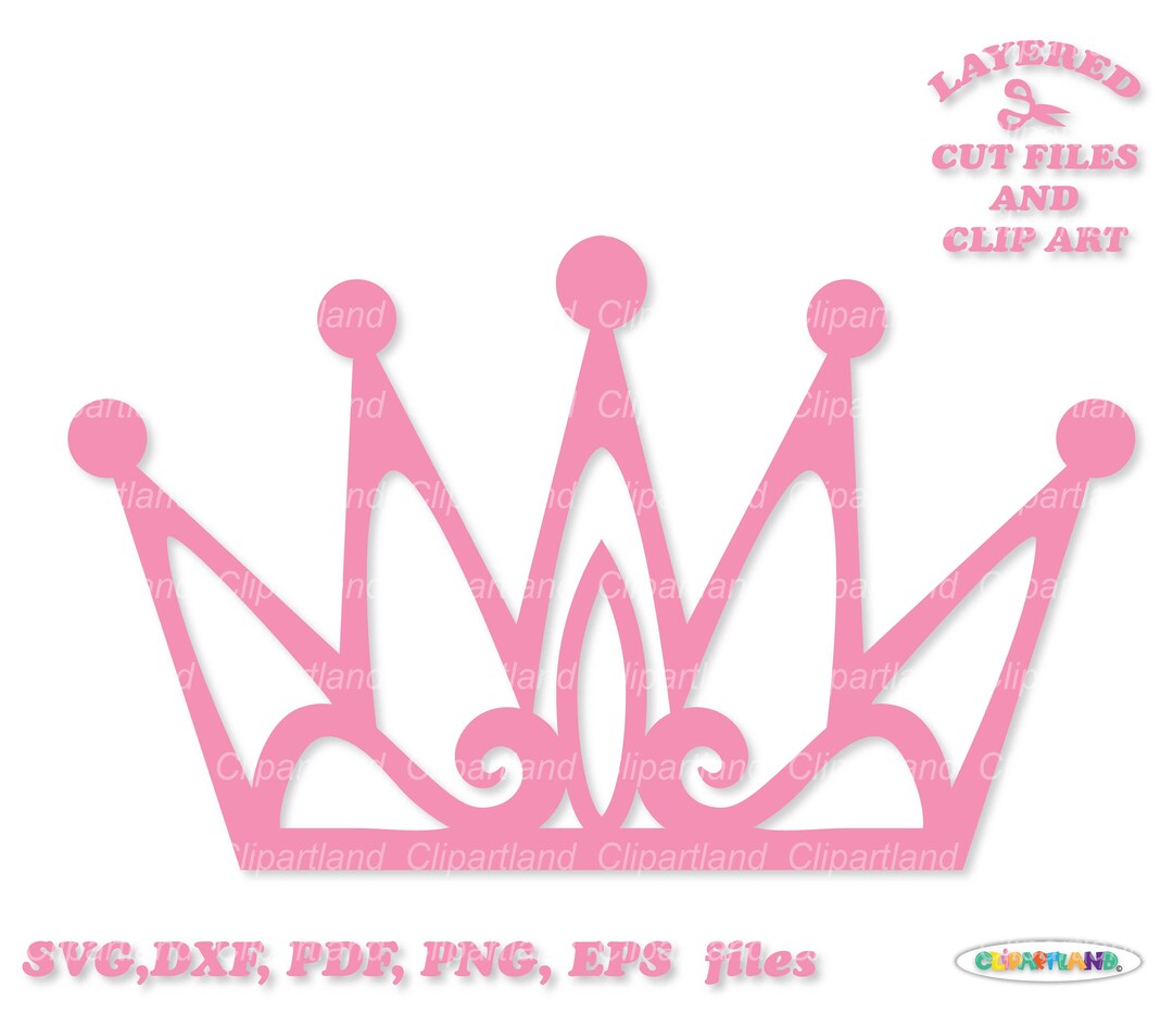 INSTANT Download. Princess Crown Svg Cut File and Clip Art. C_1 ...