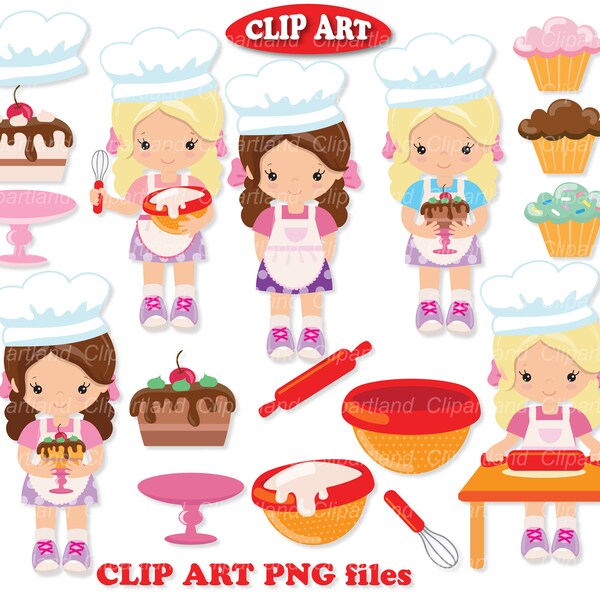 Baking Clip Art - Etsy