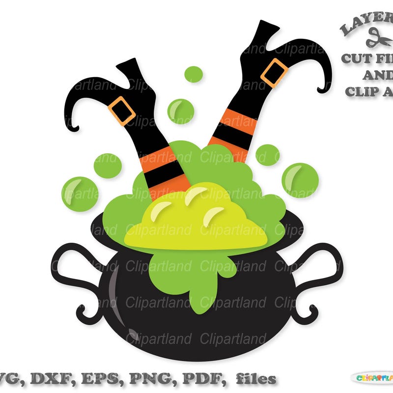 Witch Legs Template - Etsy