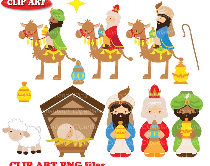 Nativity Clipart Set 215 - Etsy Canada