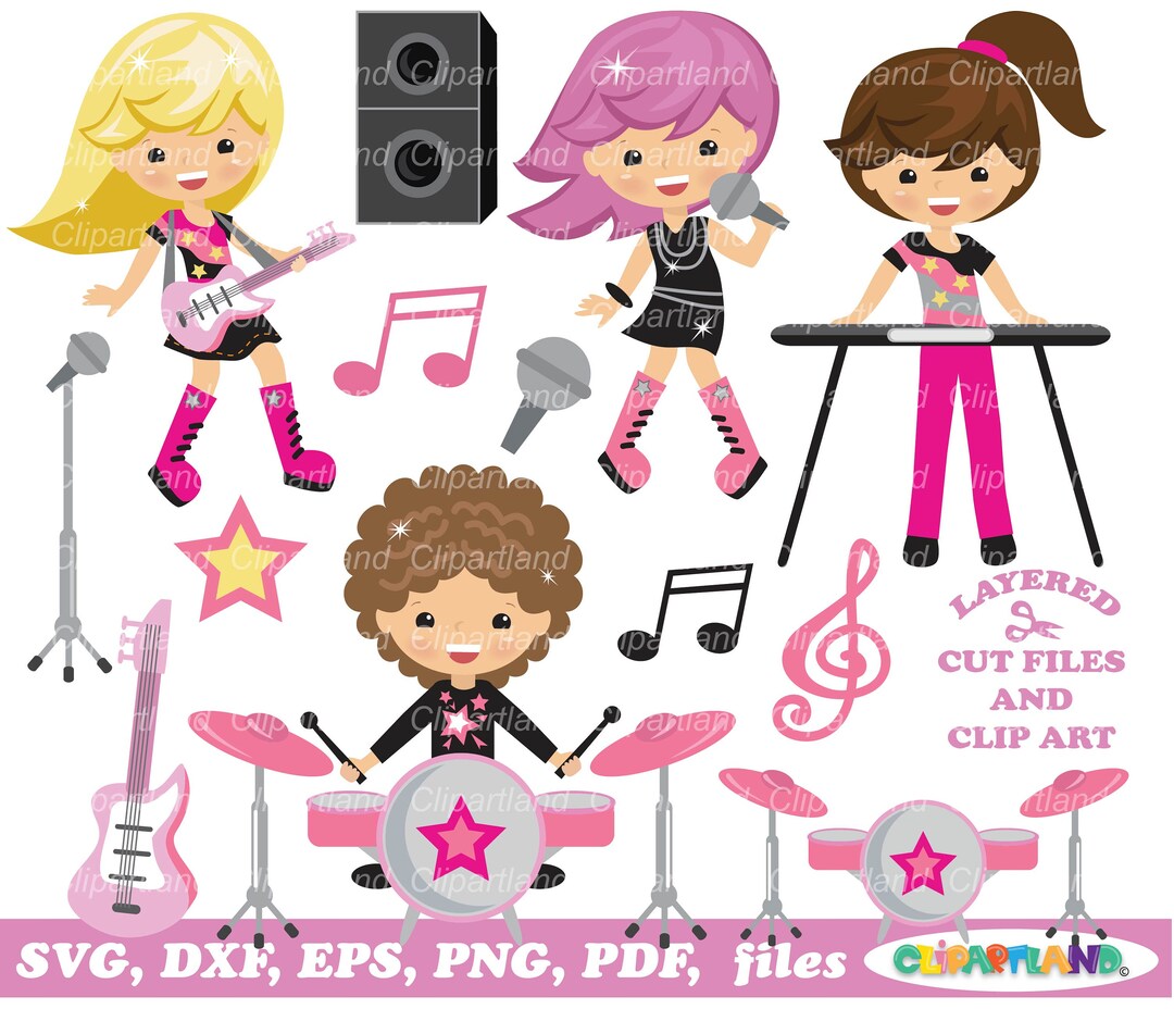 INSTANT Download. Commercial License is Included Rock Stars - Etsy