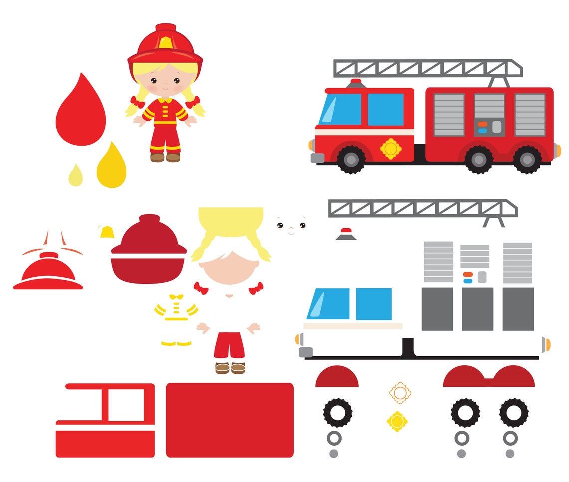 INSTANT Download. Firefighter Svg Cut Files. Fireman Cut - Etsy