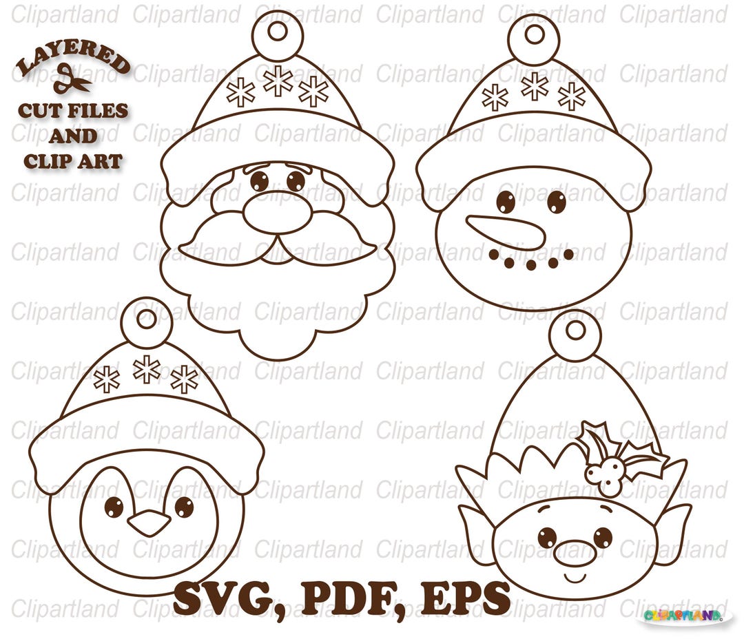 INSTANT Download. Christmas Ornaments Svg Cut Files. Personal and ...