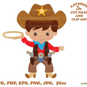 INSTANT Download. Cute Little Cowboy Svg Cut File. Personal and ...