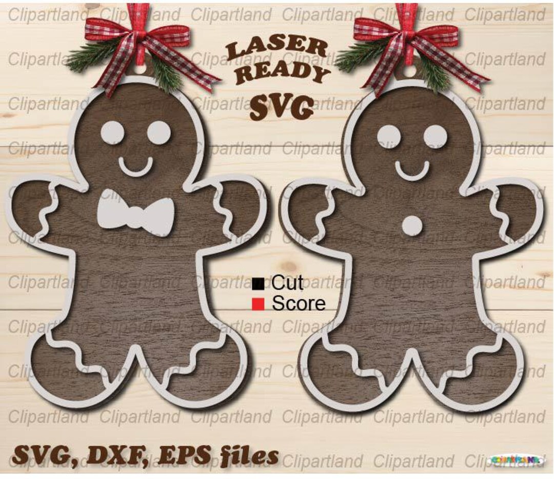 INSTANT Download. Gingerbread Man Boy and Girl Kit. Christmas Plywood ...