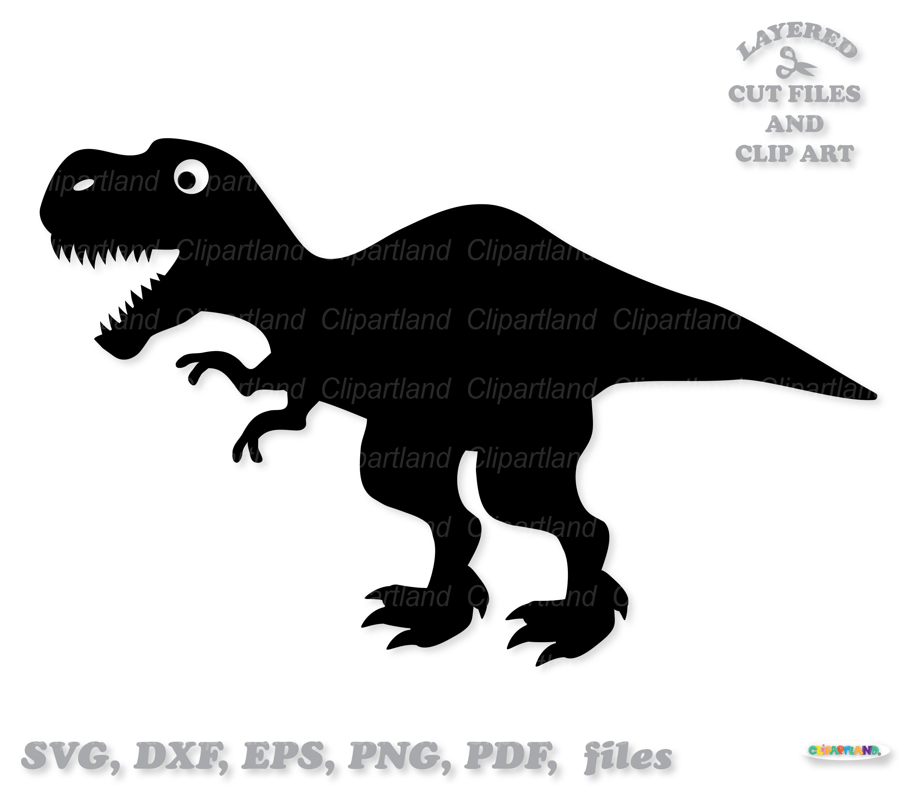 T Rex Dinosaur Silhouette Clip Art Tyrannosaurus Albertosaurus