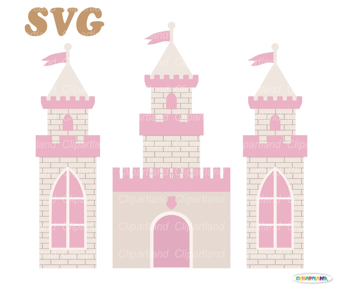 INSTANT Download. Castle Svg Cut File. Personal and Commercial Use. C ...