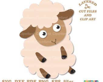 Cute Little Sheep SVG - Etsy
