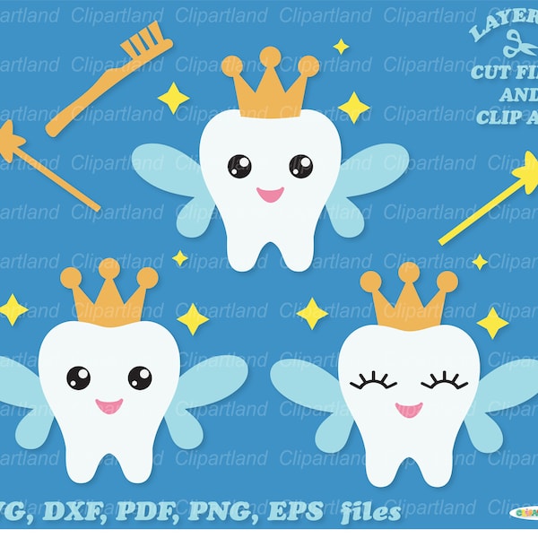 Tooth Fairy Clip Art - Etsy