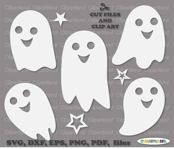 Happy Ghost Face Clip Art