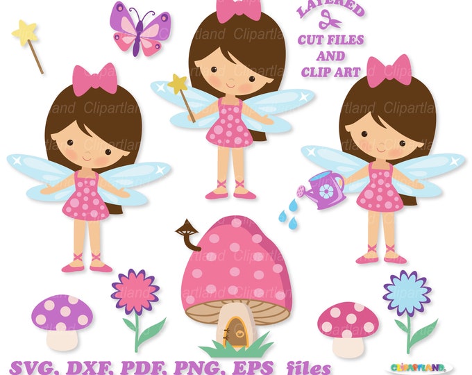 Fee SVG, Fee Garten svg, Feen svg, Schmetterling svg, Pilz svg, Blume ...