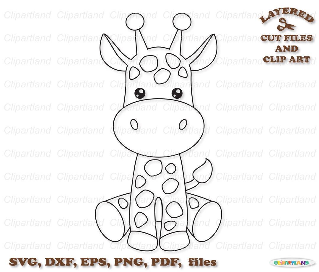 INSTANT Download. Commercial License is Included! Cute Sitting Baby ...