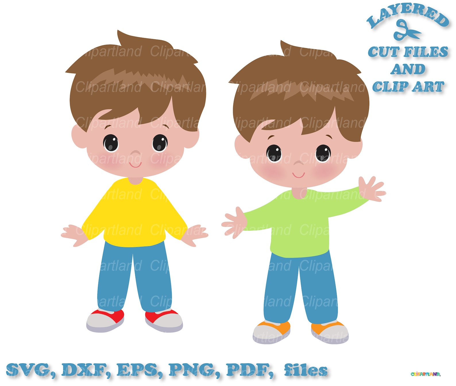 INSTANT Download. Cute Little Boy Cut File and Clip Art Svg. Commercial ...