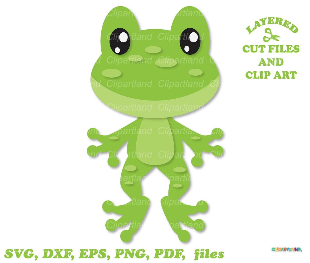 INSTANT Download. Cute Little Frog Svg Cut File and Clip Art. F_15. - Etsy