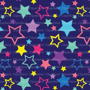 INSTANT Download. Personal and Commercial Use is Included! Stars ...