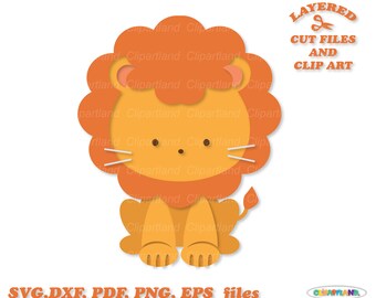 Cute Baby Lion Svg - Etsy