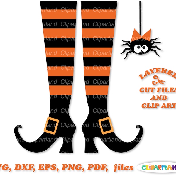 Witch Boots Svg - Etsy