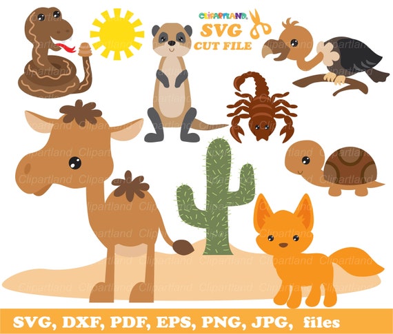 Desert Animals Clipart