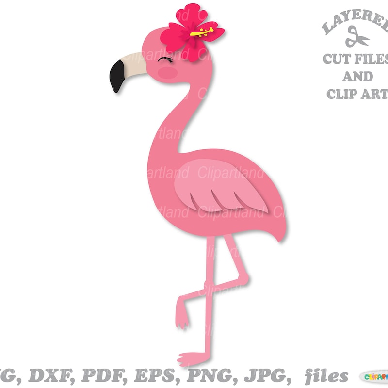 Flamingo Cutout - Etsy