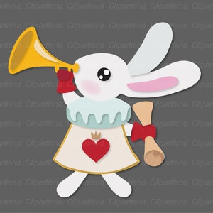 INSTANT Download. Cute White Rabbit Svg Cut File and Clip Art ...