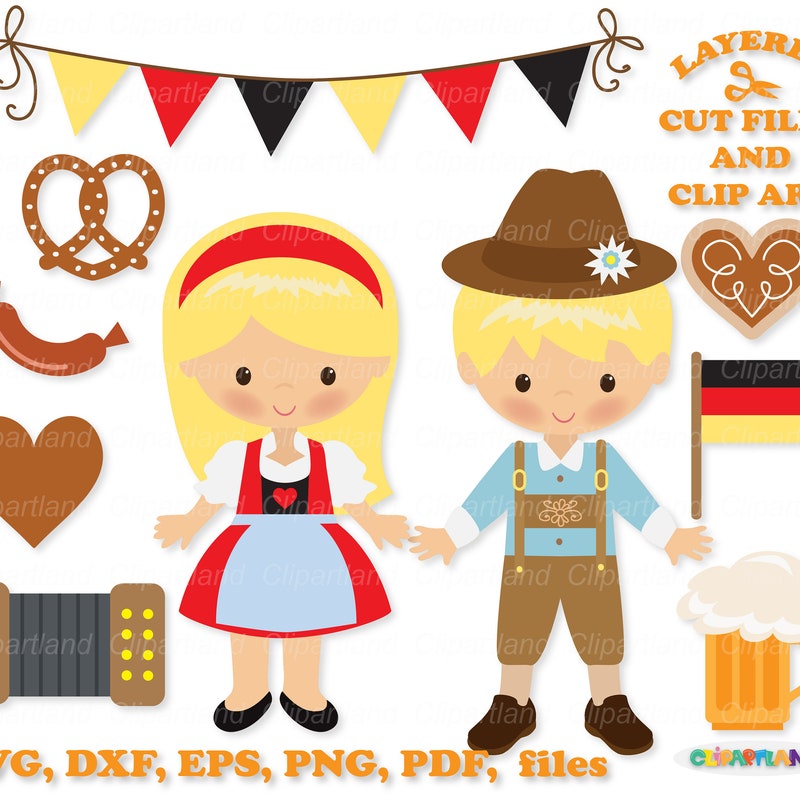 Oktoberfest Paper Doll - Etsy